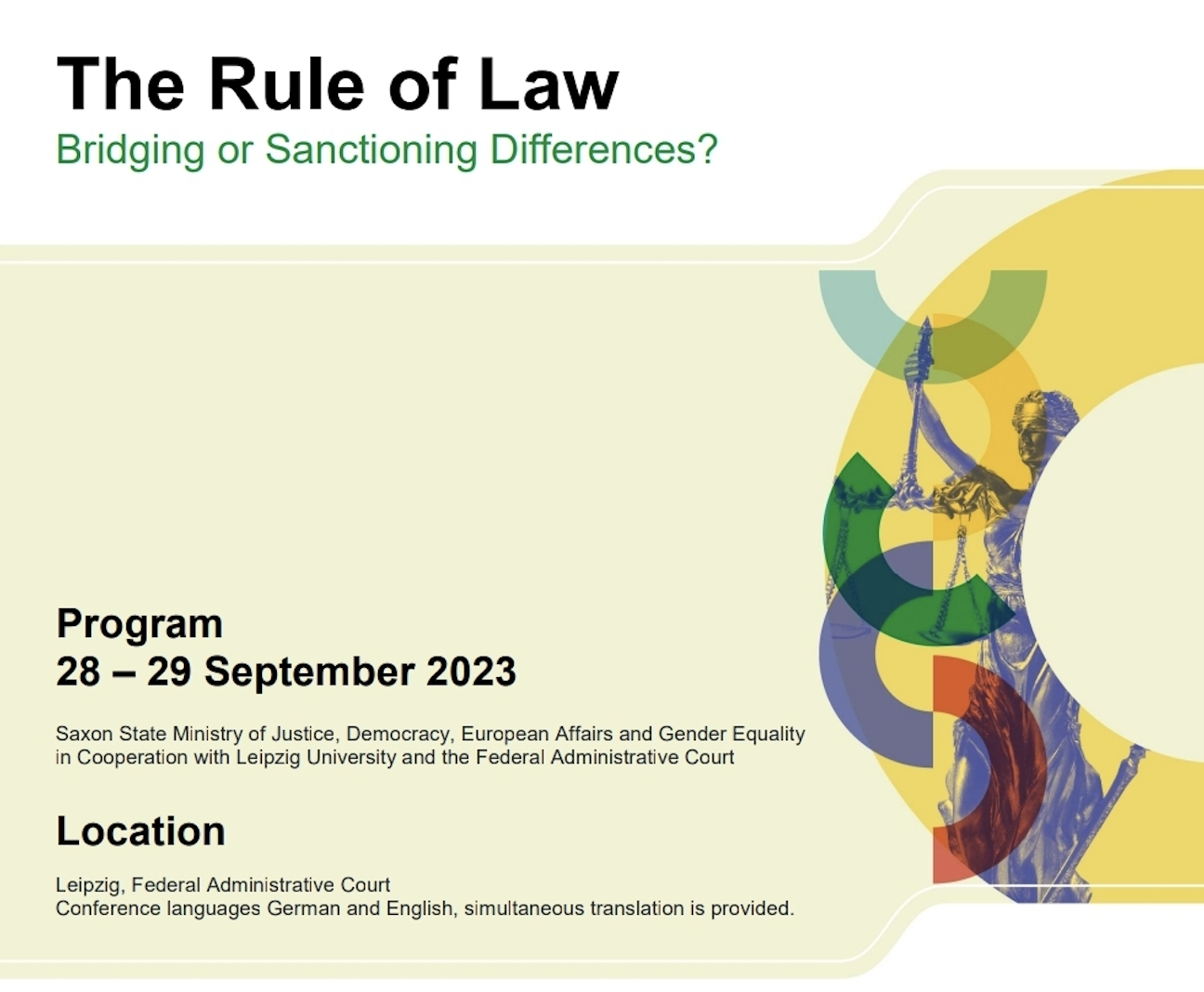 MEDEL at the Leipzig Rule of Law Conference “The Rule of Law - Bridging ...