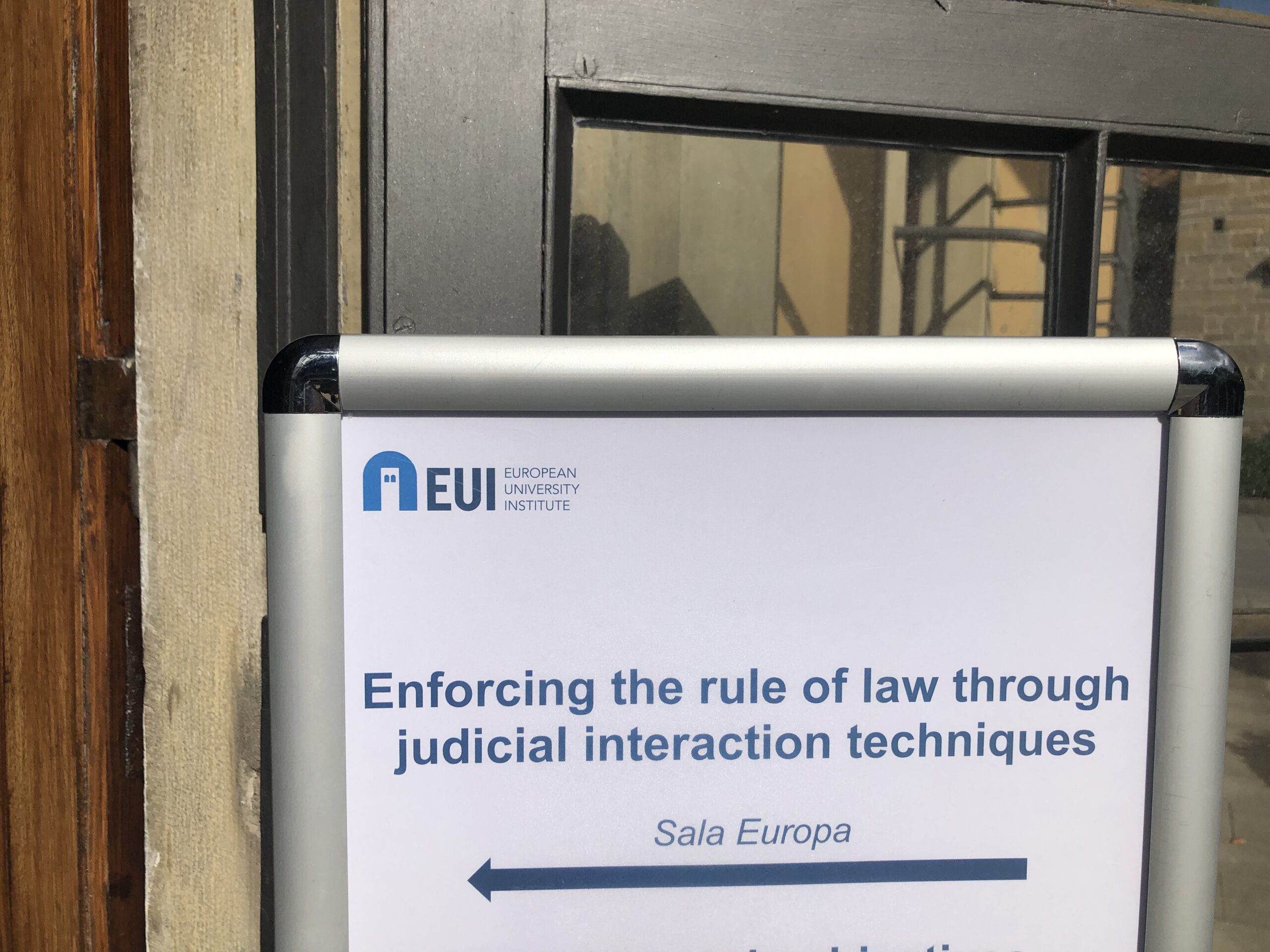 MEDEL at the workshop “Enforcing the Rule of Law through judicial ...