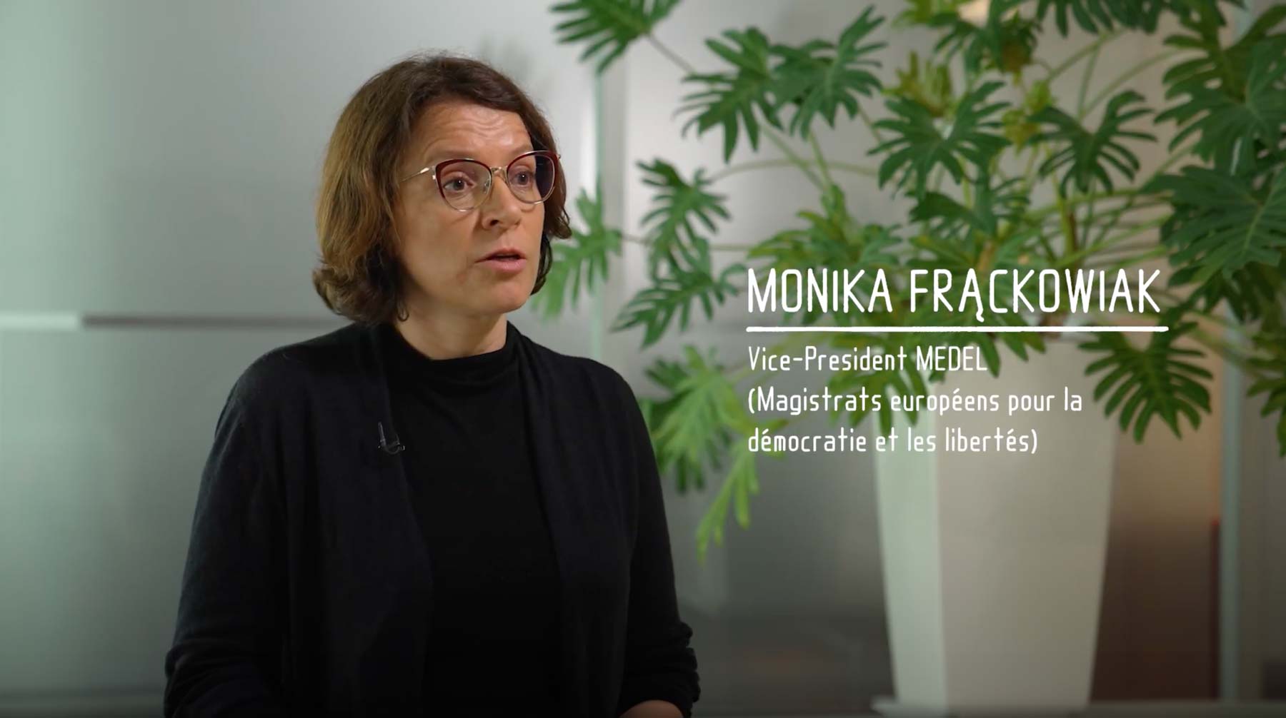 Monika Frąckowiak took part in the project promoting Rule of Law Report
